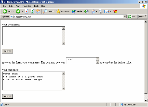 Text Area Specify A Form Field Where The User Can Enter Large Amounts 