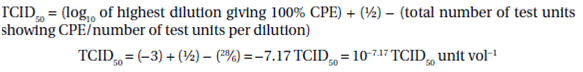 TCID50, Virus assay, Assignment Help