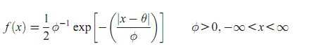 Explain laplace distribution, Advanced Statistics